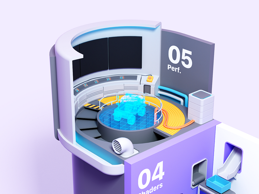 Three.js Journey : fifth (and last) Level by Romain Briaux on Dribbble