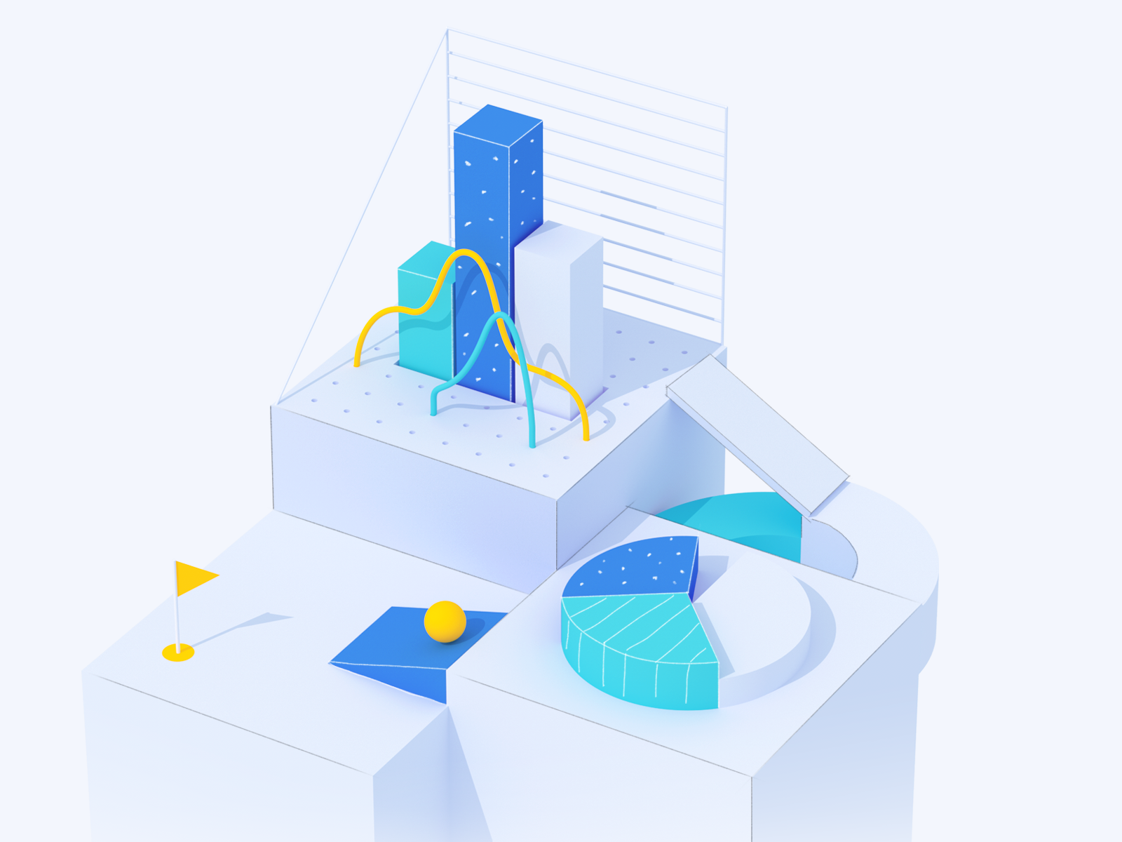 Maze : Report Illustration by Romain Briaux on Dribbble
