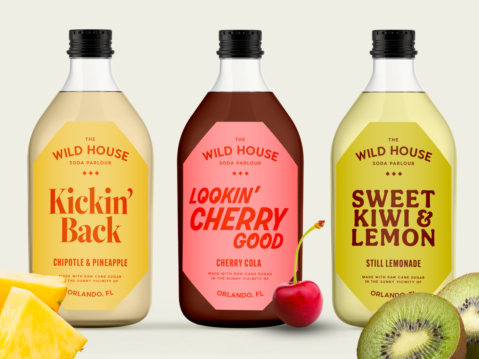 the wild house - bottles by Erin McDougle on Dribbble