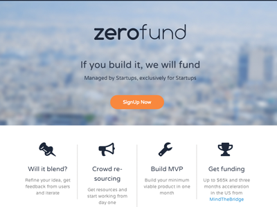 Zerofund by Maria Nasioti on Dribbble