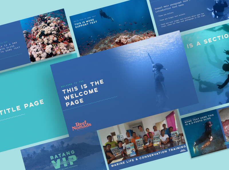 Slide presentation designs by Ingrid on Dribbble