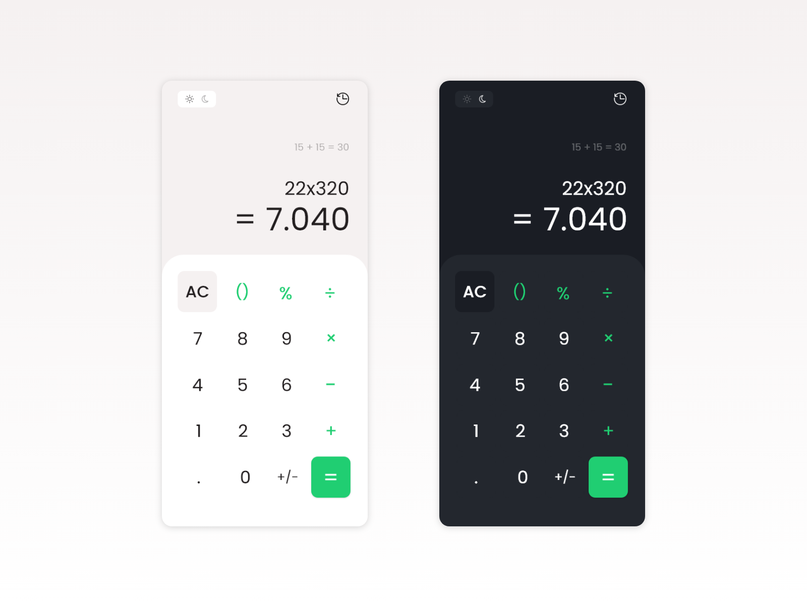 Daily UI #004 - Calculadora by Luiz Henrique Rissardi on Dribbble