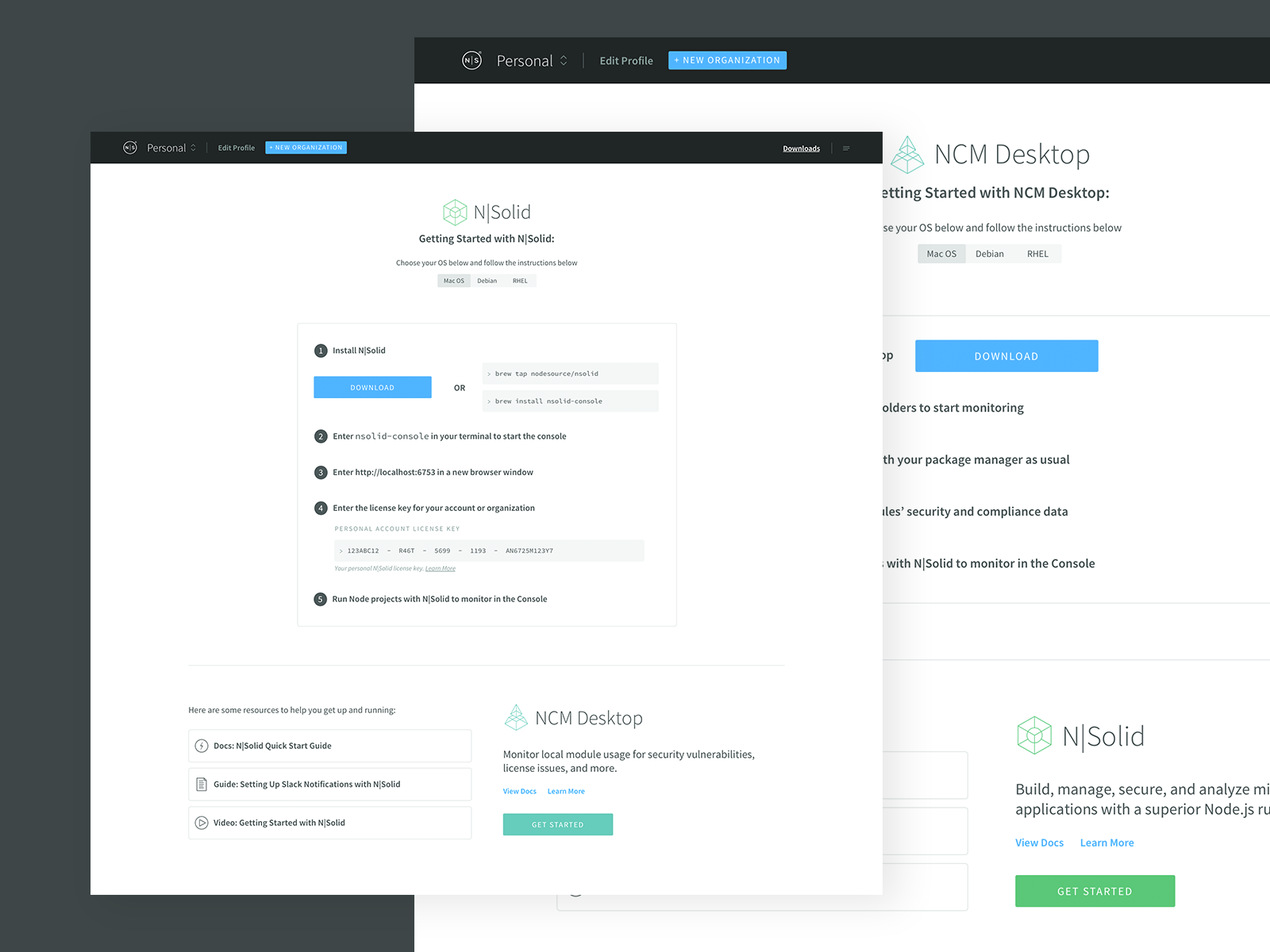 Product Download Instruction Screens by Sarah Darr on Dribbble