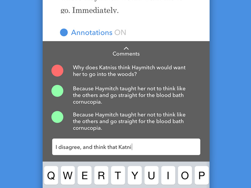 Comment Section by Mario Leo Fasolo on Dribbble