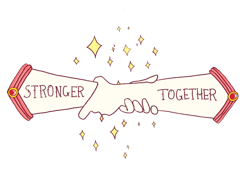 Stronger Together by Jessi Magraw on Dribbble