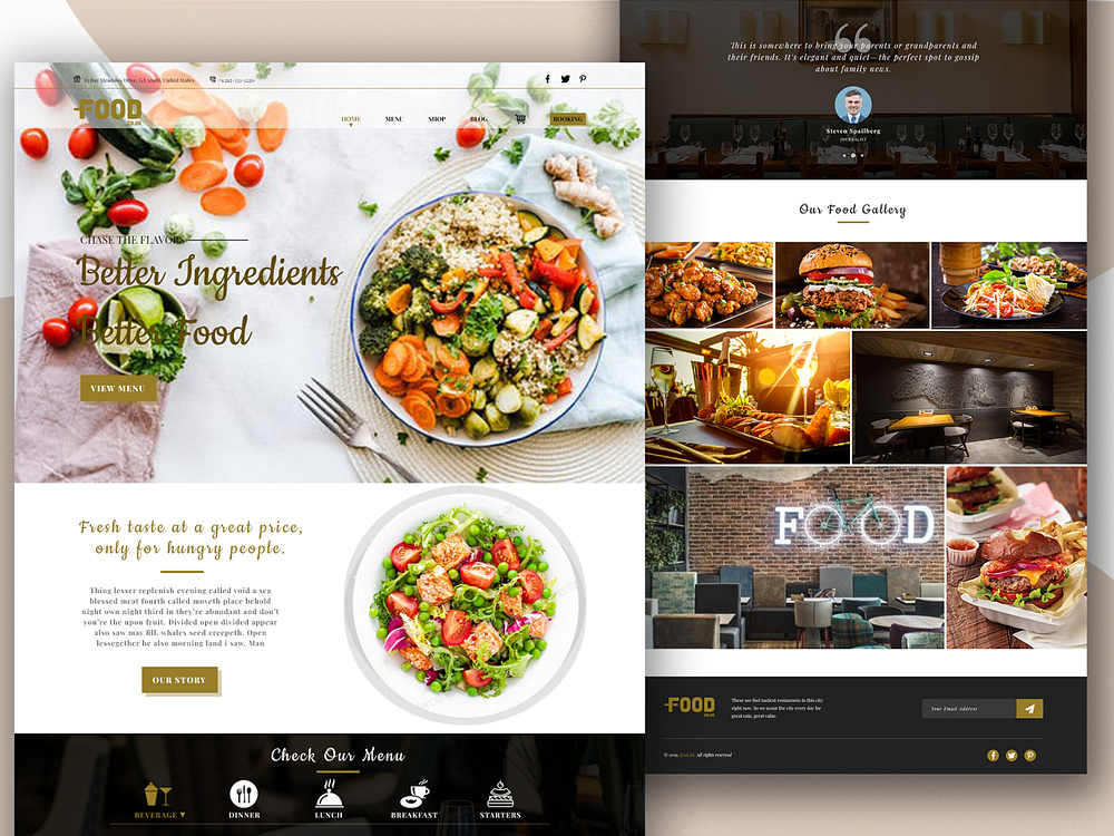PSD Template Design for web by IVY HAQUE on Dribbble
