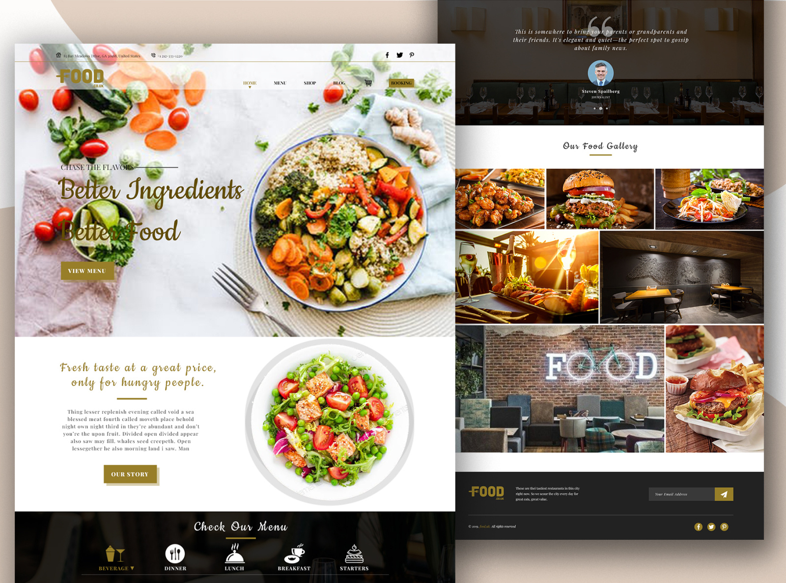 PSD Template Design for web by IVY HAQUE on Dribbble