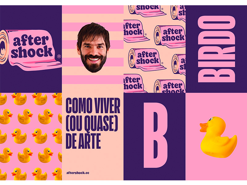 AfterShock Posters by Lebassis for Relâmpago on Dribbble