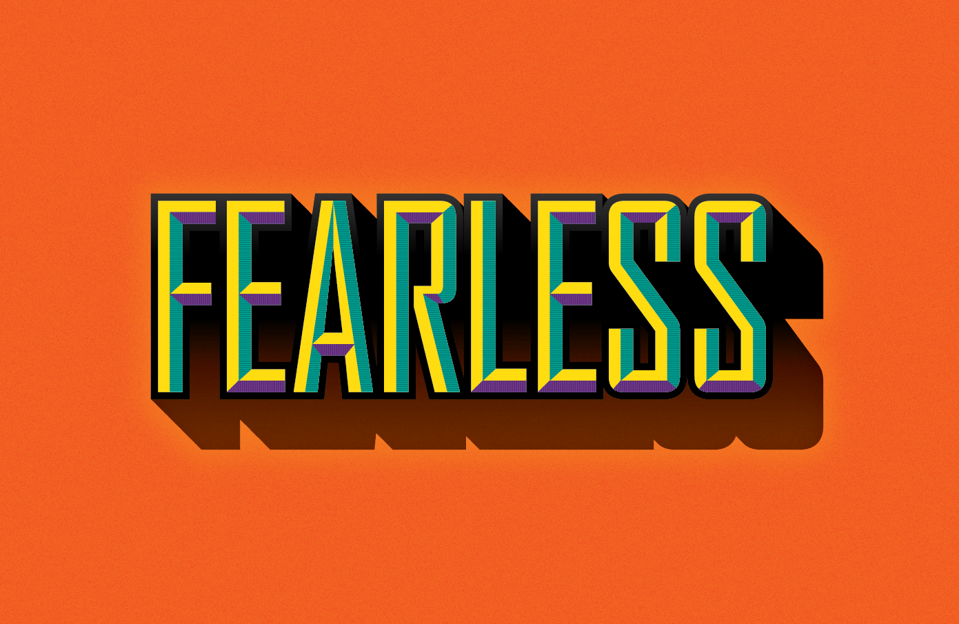 Fearless Type WIP by Justin W. Siddons on Dribbble