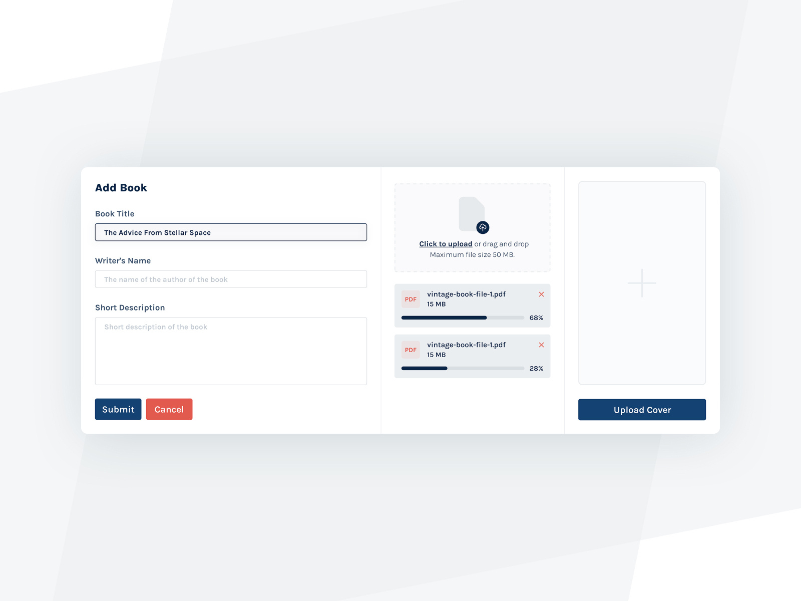 Add Input Book Modal With Minimal Design By Arya P On Dribbble