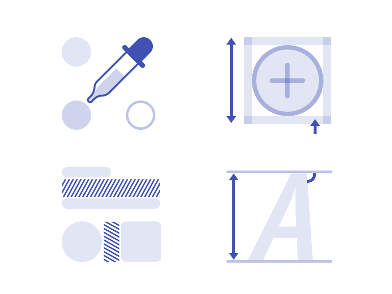 Style Definition- Colors, Iconography, Spacing, Typography by Pank on ...