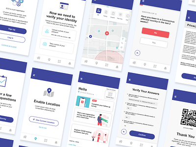 ECS App by Chereita on Dribbble
