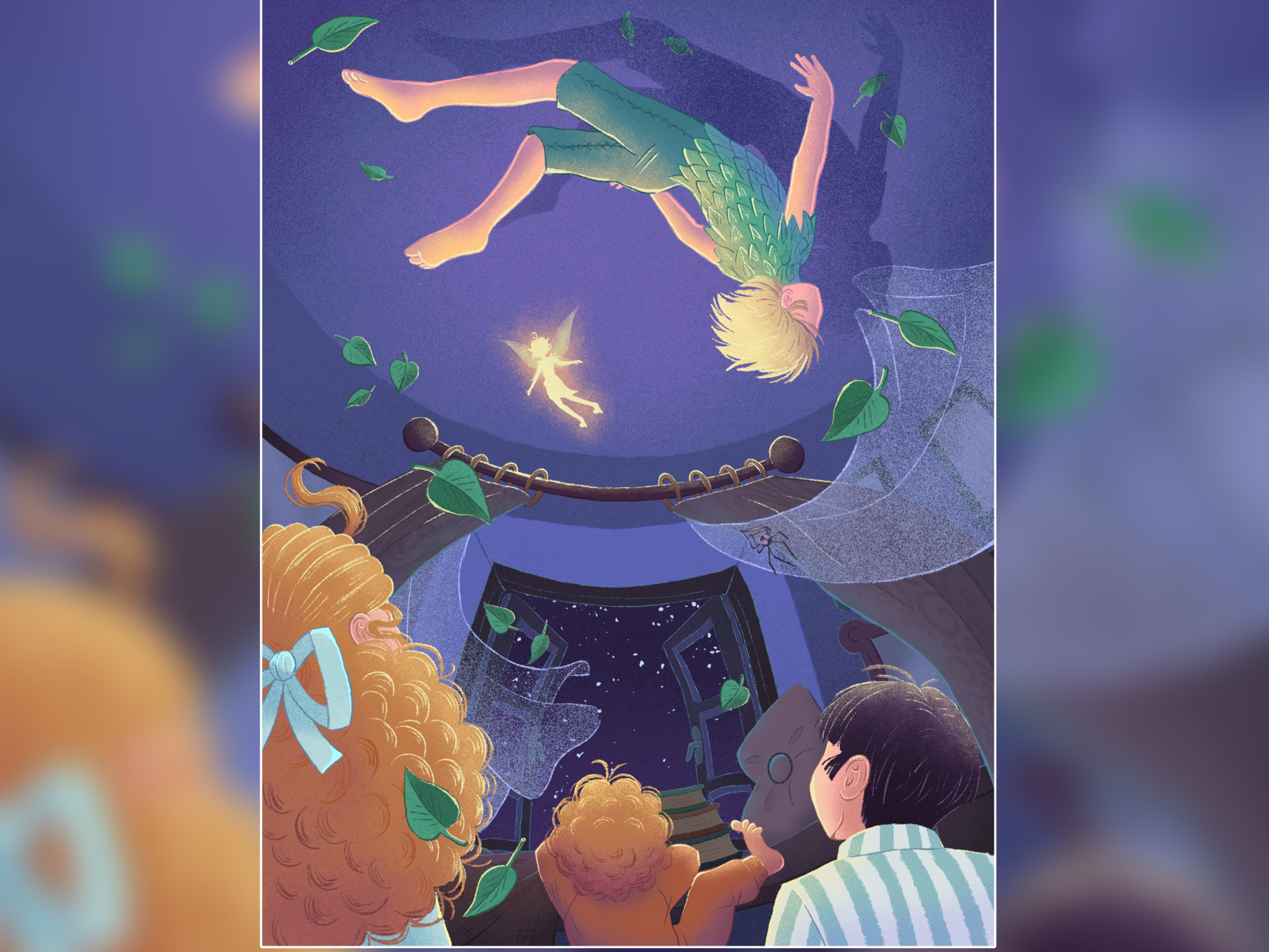 Peter Pan and children by Prodius Anna on Dribbble