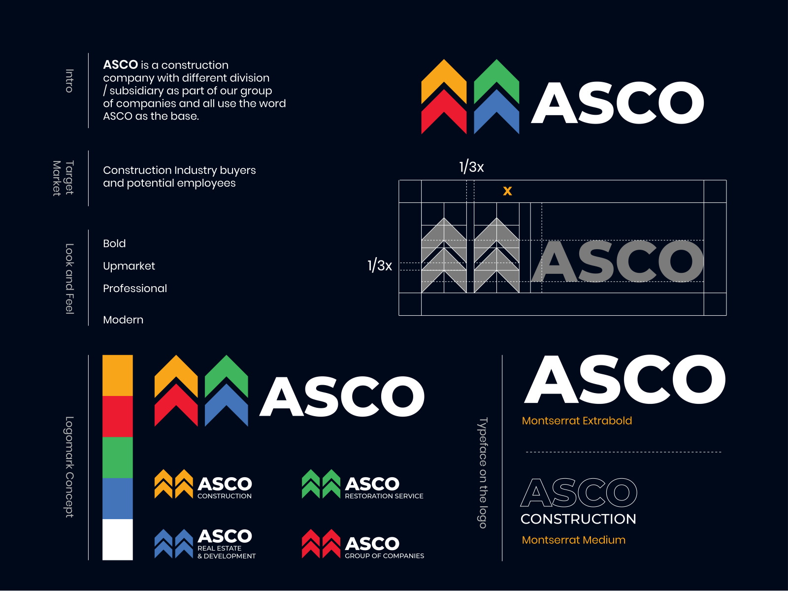 ASCO Construction Ltd. by trungdung.works on Dribbble