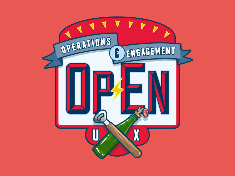 Open Engagement Crest by Nick Volkert on Dribbble