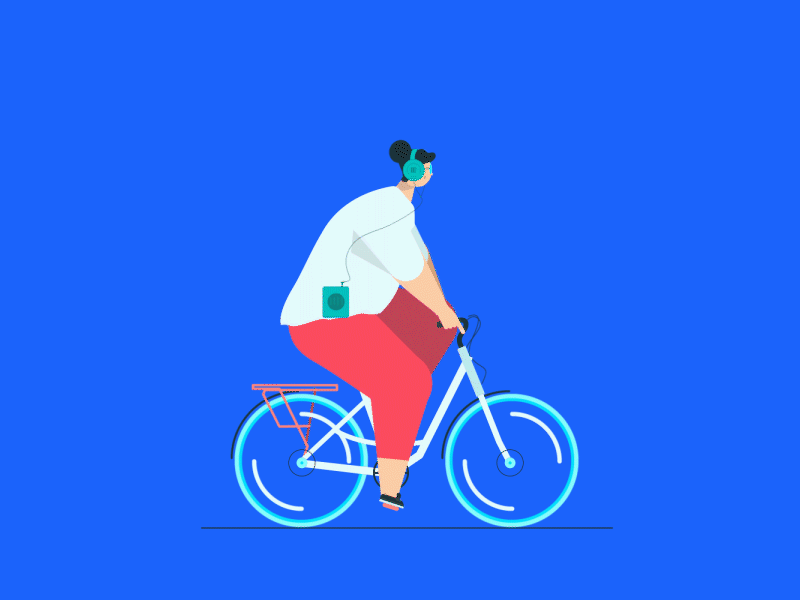 Bike Cycle by Sávio Félix on Dribbble