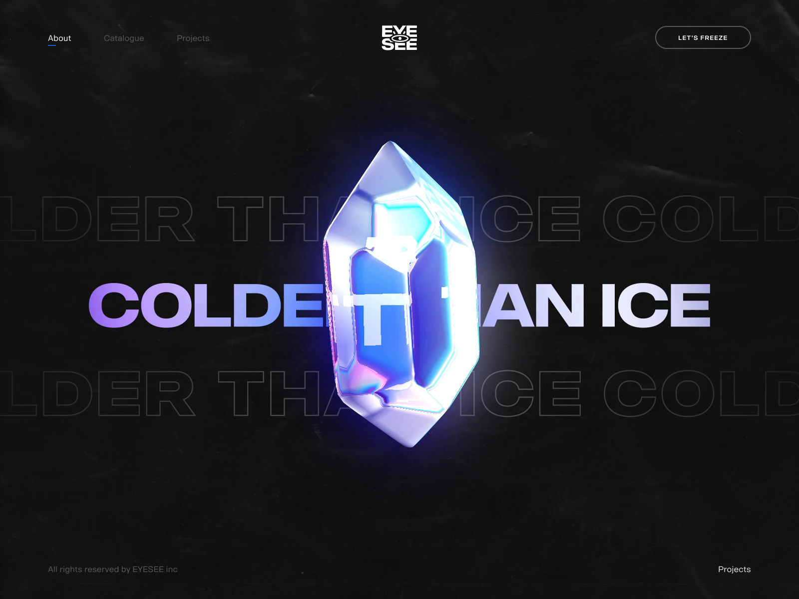 3D Crystal Animation by Daniel for Zajno on Dribbble