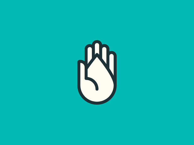 Champion Water | Hand Drop by ampersandrew on Dribbble