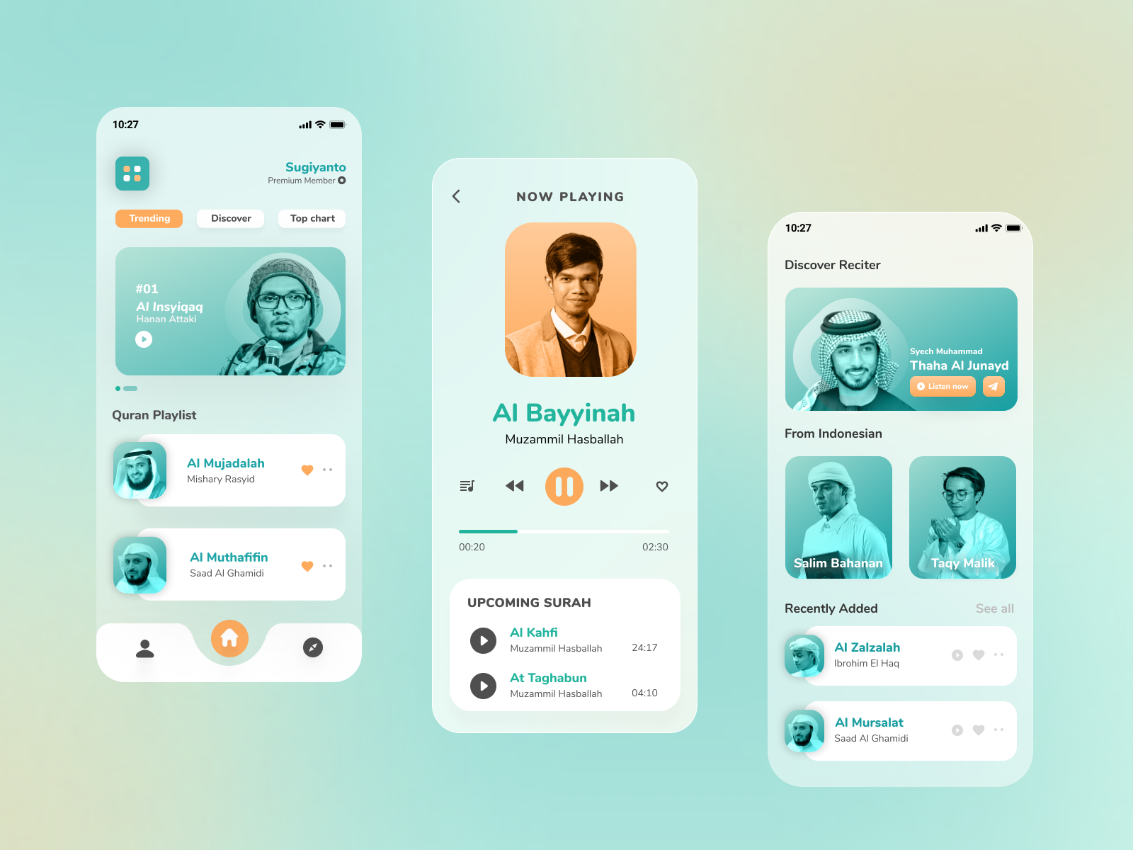 Islamic Al Quran Audio App by Abdulfakhmi Alfauzi⚡️ on Dribbble