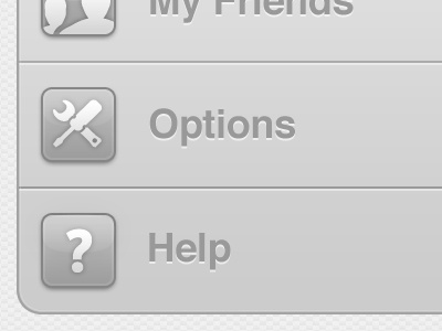 Settings Screen by Darian Edwards on Dribbble