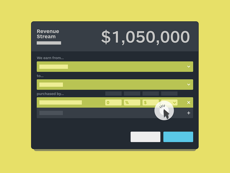 Strategyzer Numbers by Federico Galindo on Dribbble