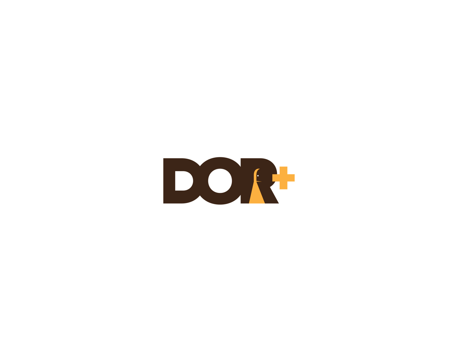 DOR+ Logo design by Martin Cvetanovski on Dribbble