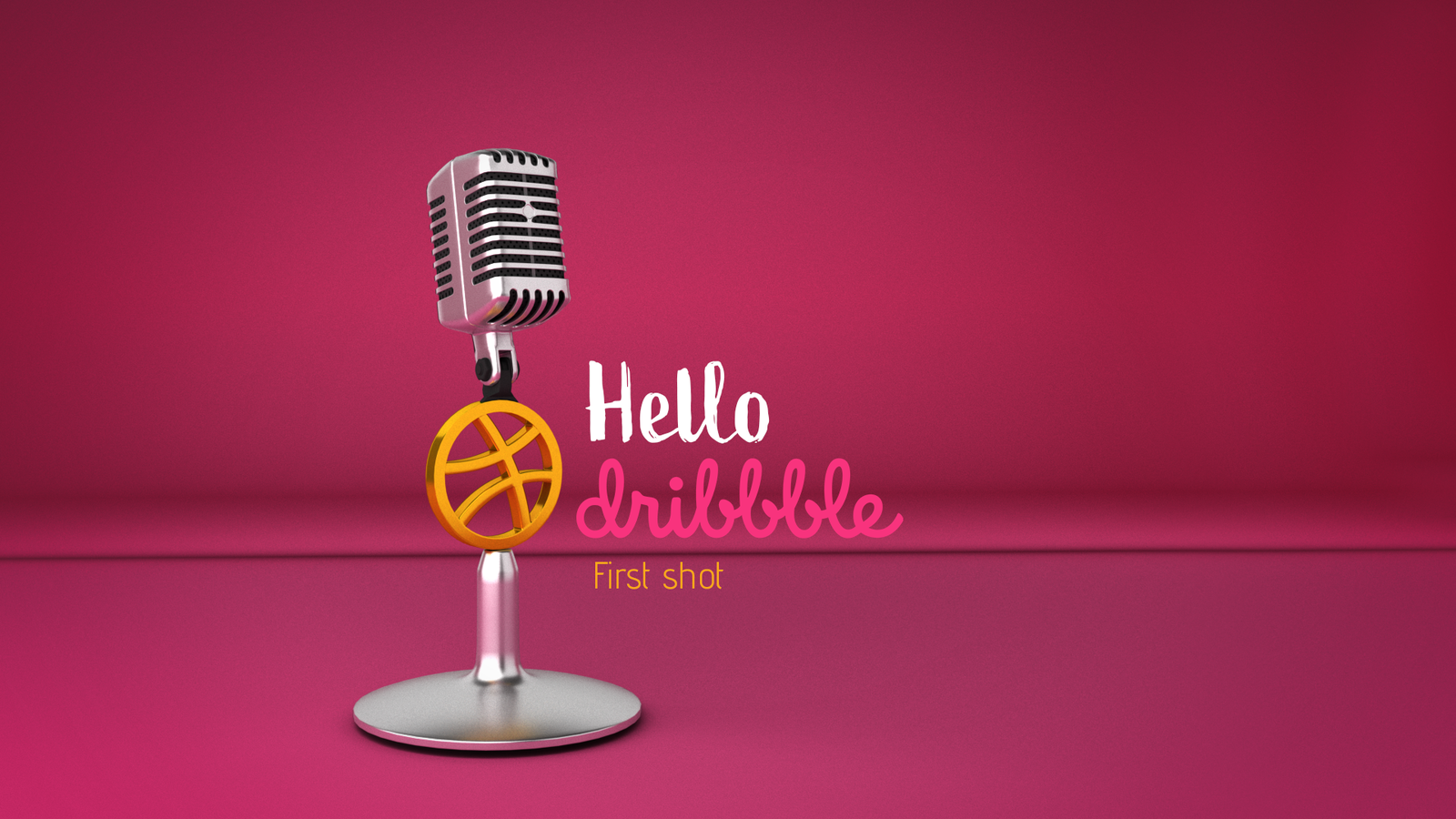 Hello dribbble by Paramabala on Dribbble