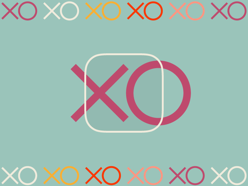 XO Icon by Christopher DeCaro for Kneadle on Dribbble