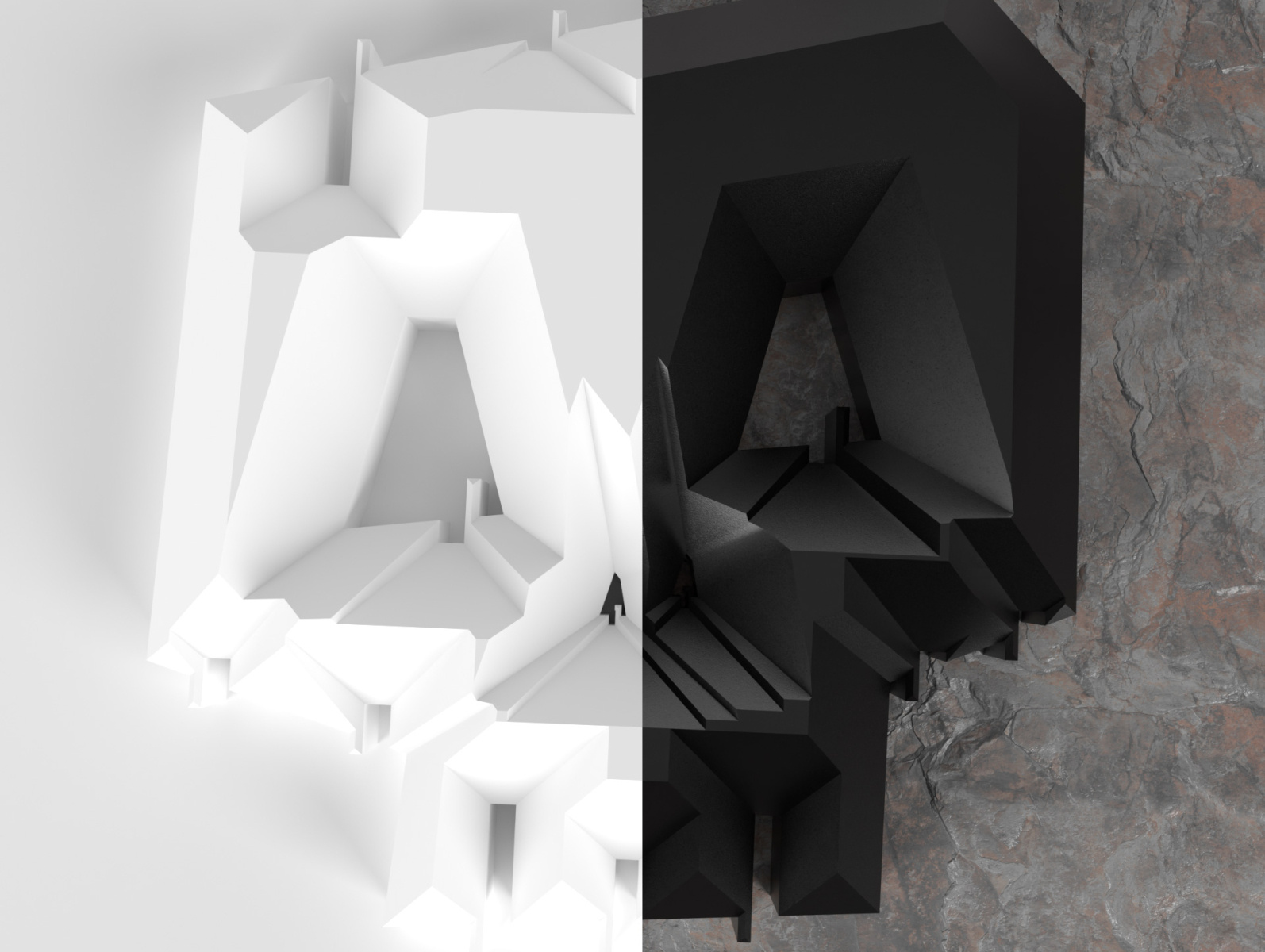 Split Render by Christopher DeCaro on Dribbble Split Render by Christopher DeCaro on Dribbble