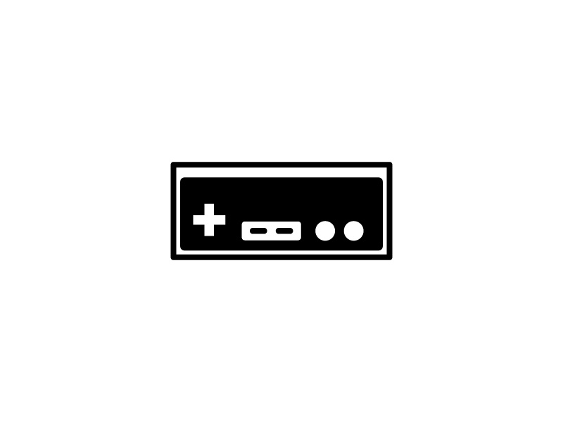 NES Icon by Christopher DeCaro on Dribbble