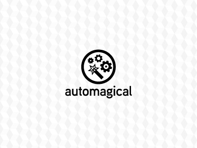 Draft of Automagical Icon by Christopher DeCaro on Dribbble