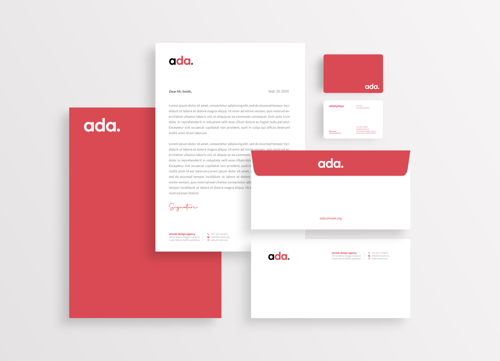 ada. Brand Identity by Adeel Johiya on Dribbble