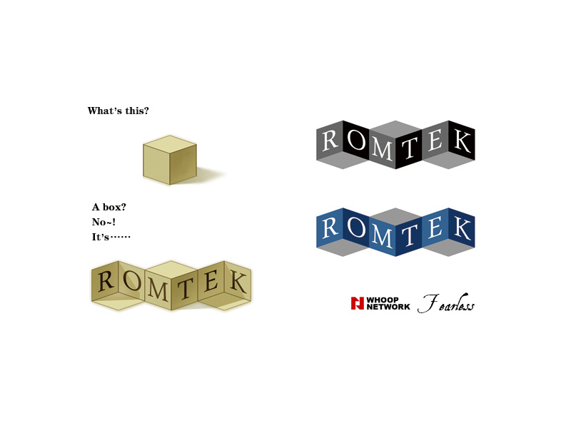 Romtek logo by fearlesszi on Dribbble