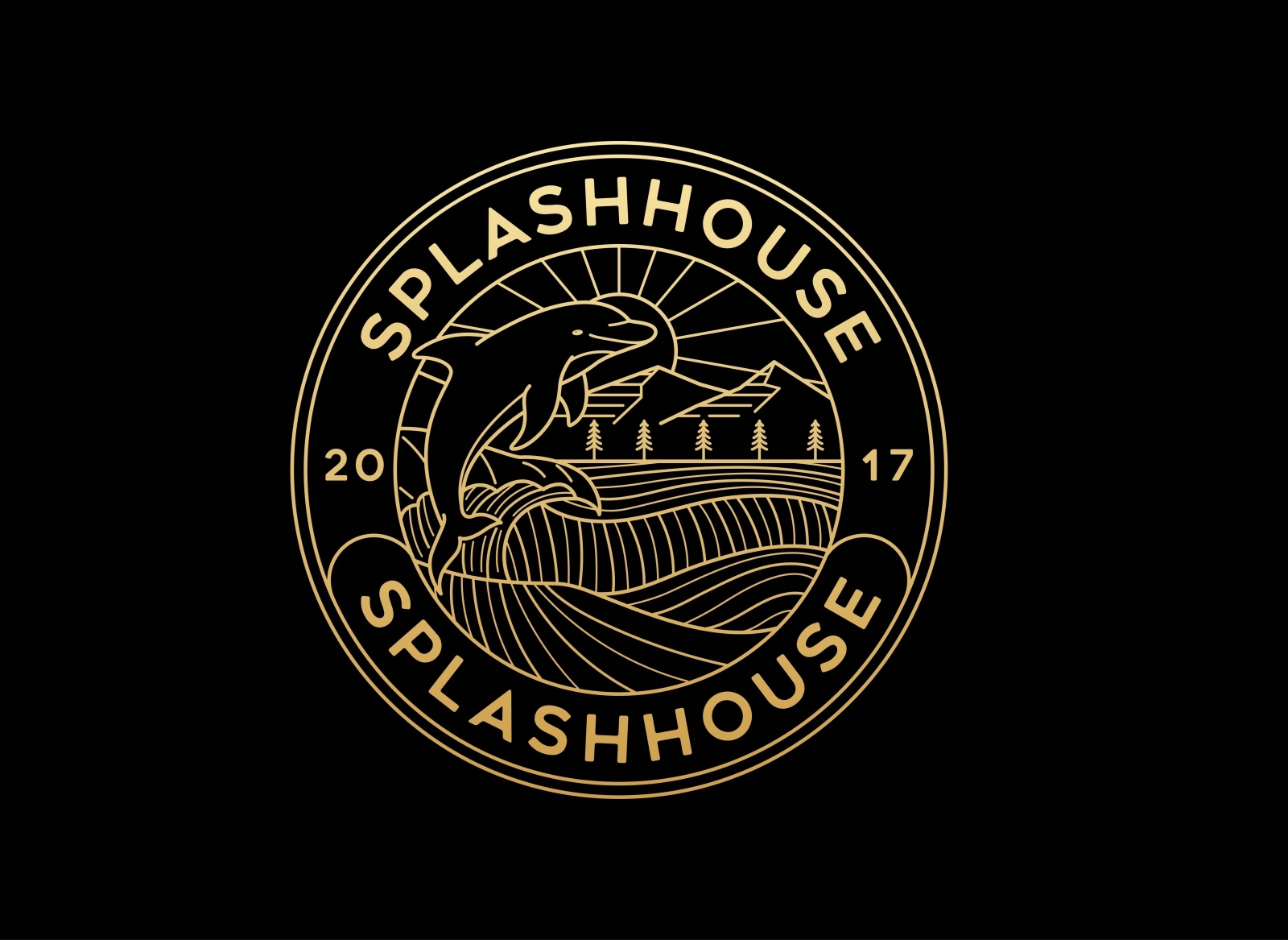 Splash House by Wanderline on Dribbble