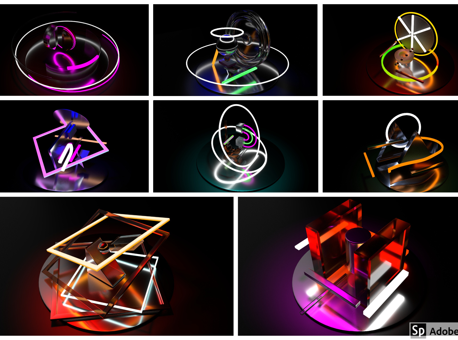 Dancing Lights by Ojo Marvelous on Dribbble