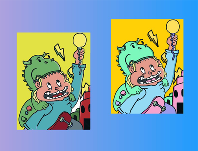 Cartoon Design by Design Agency on Dribbble