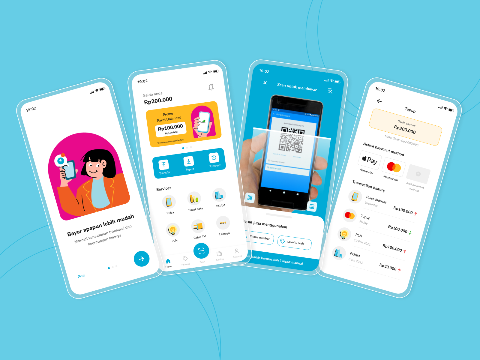 E-wallet App Design Concept by Nyai Putra Melasari on Dribbble