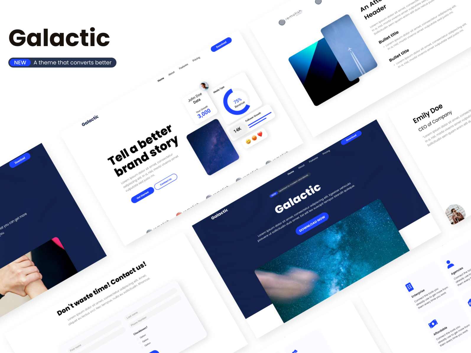 HubSpot Galactic Theme by Nicolas Mendes🕺 on Dribbble