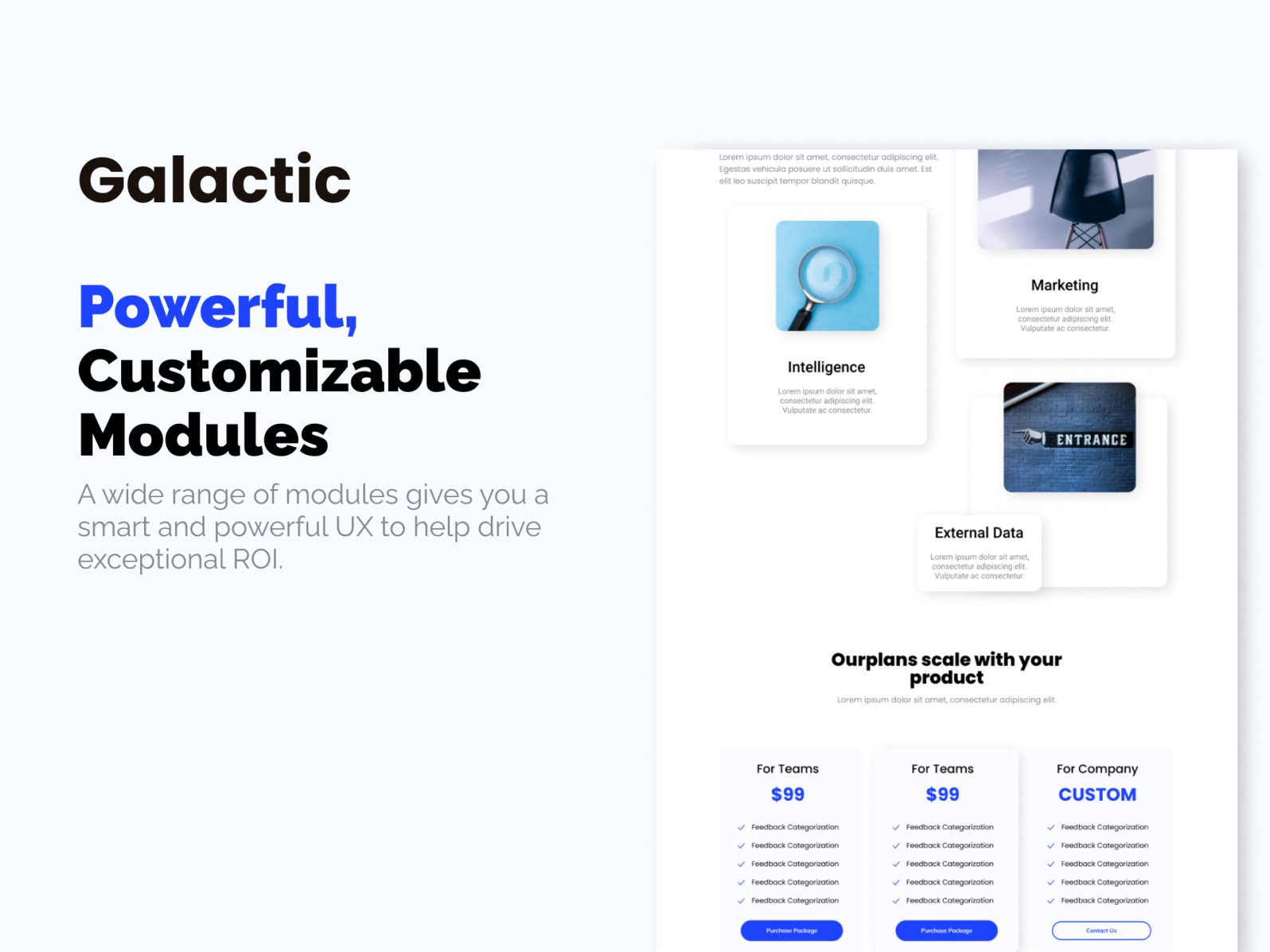 Galactic Theme - Powerful Modules by Nicolas Mendes🕺 on Dribbble