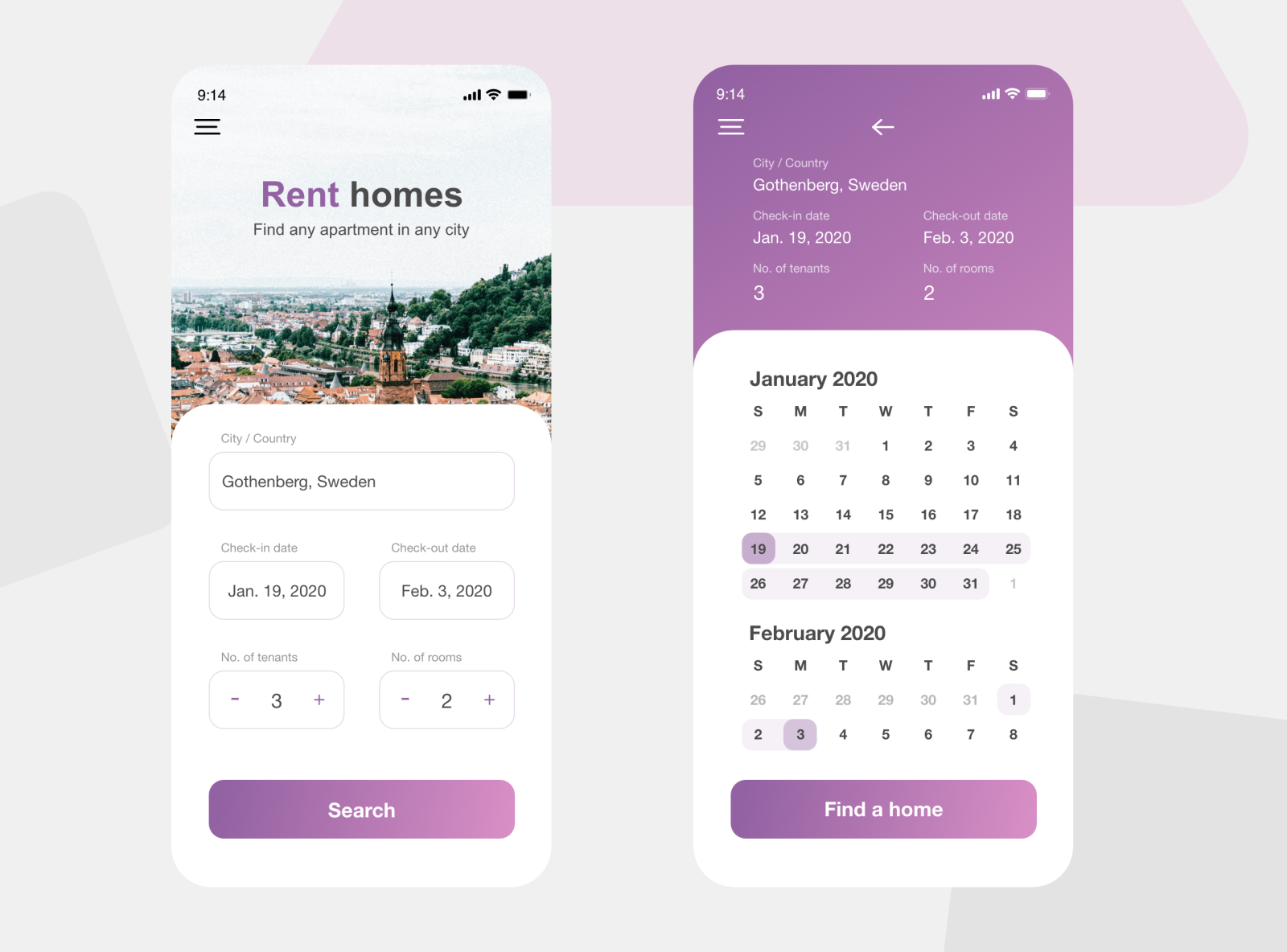 Home Rental App by Alex Nourani on Dribbble