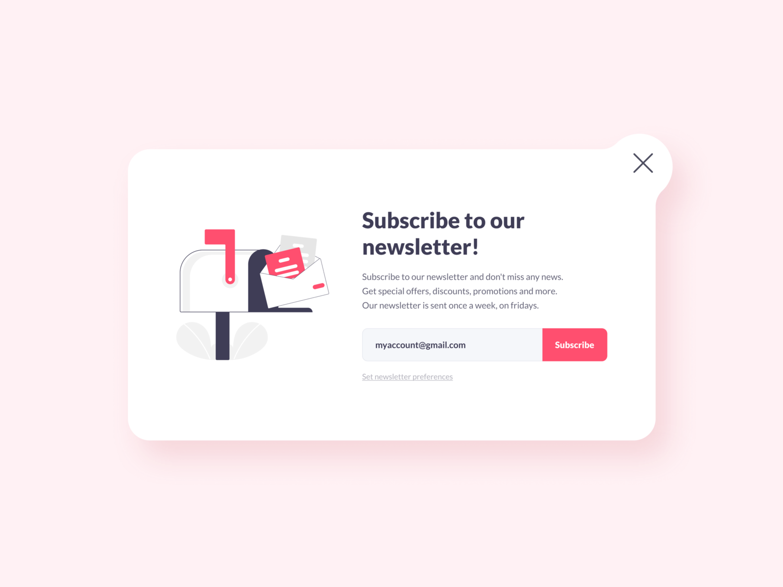 Daily UI #016 | Popup/Overlay by Cristina Gabrieli on Dribbble Daily UI #016 | Popup/Overlay by Cristina Gabrieli on Dribbble