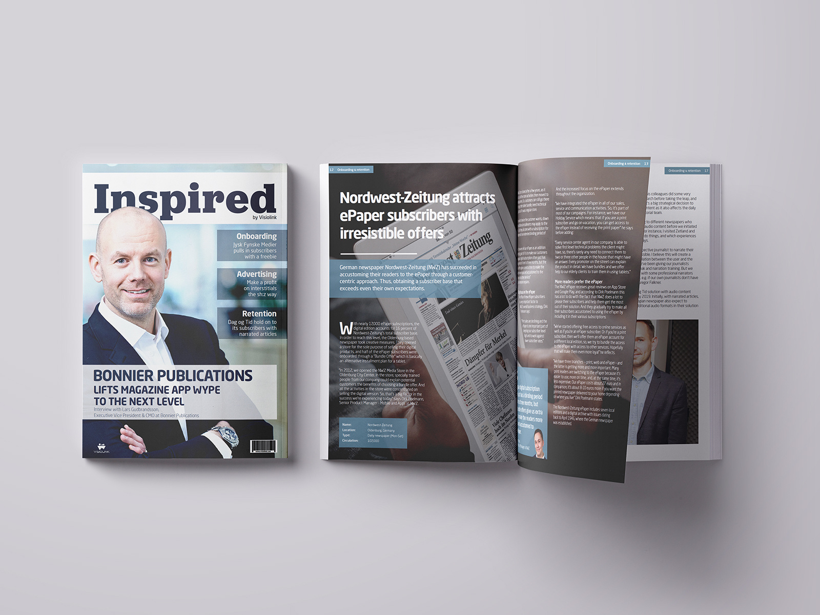 Magazine design by Paulina Witczak on Dribbble