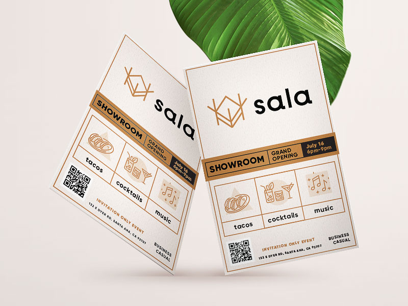 Sala - Marketing Collateral by Ben Negrete for Hombré on Dribbble