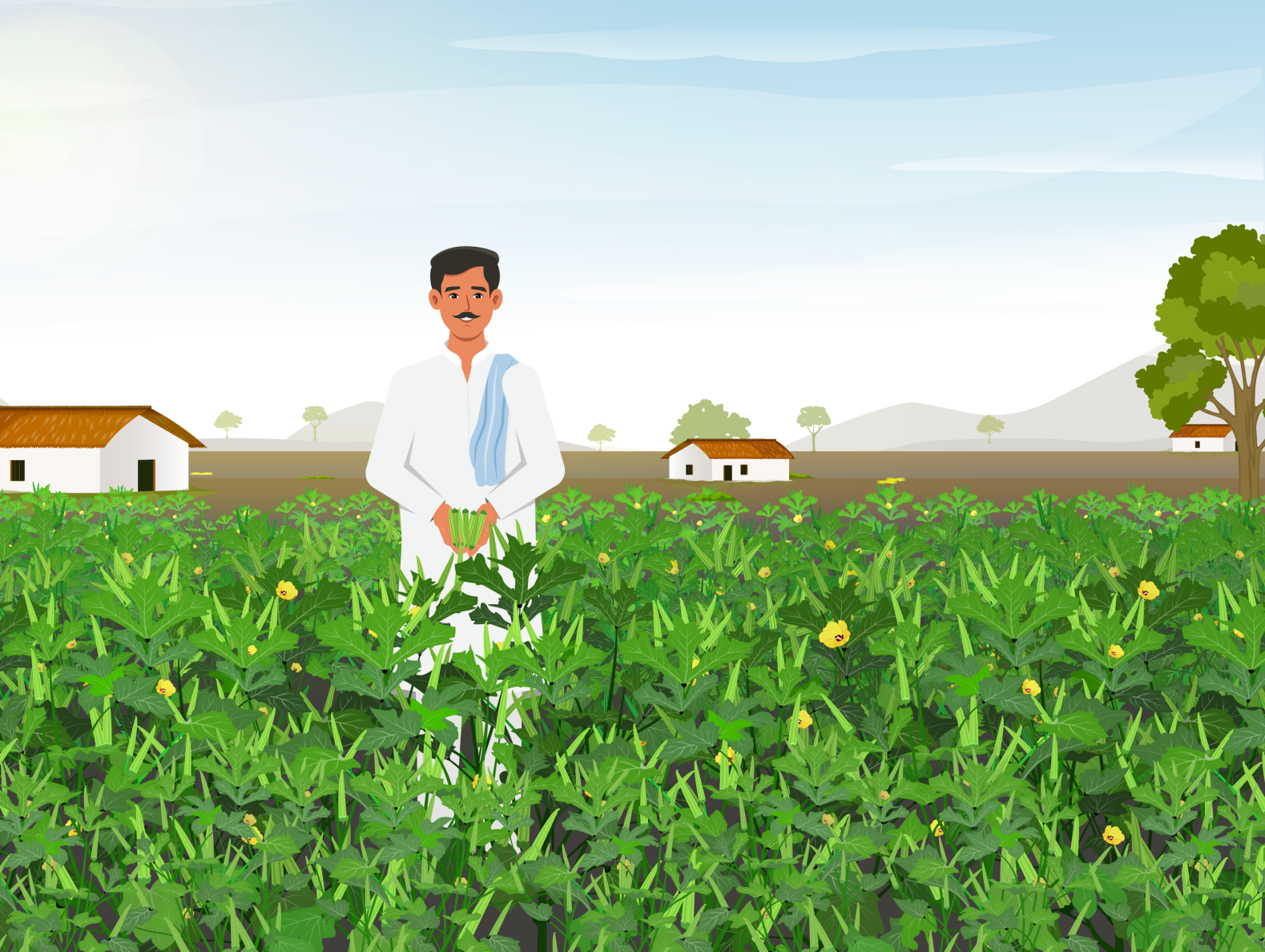 Indian Farmer by MotionGility on Dribbble