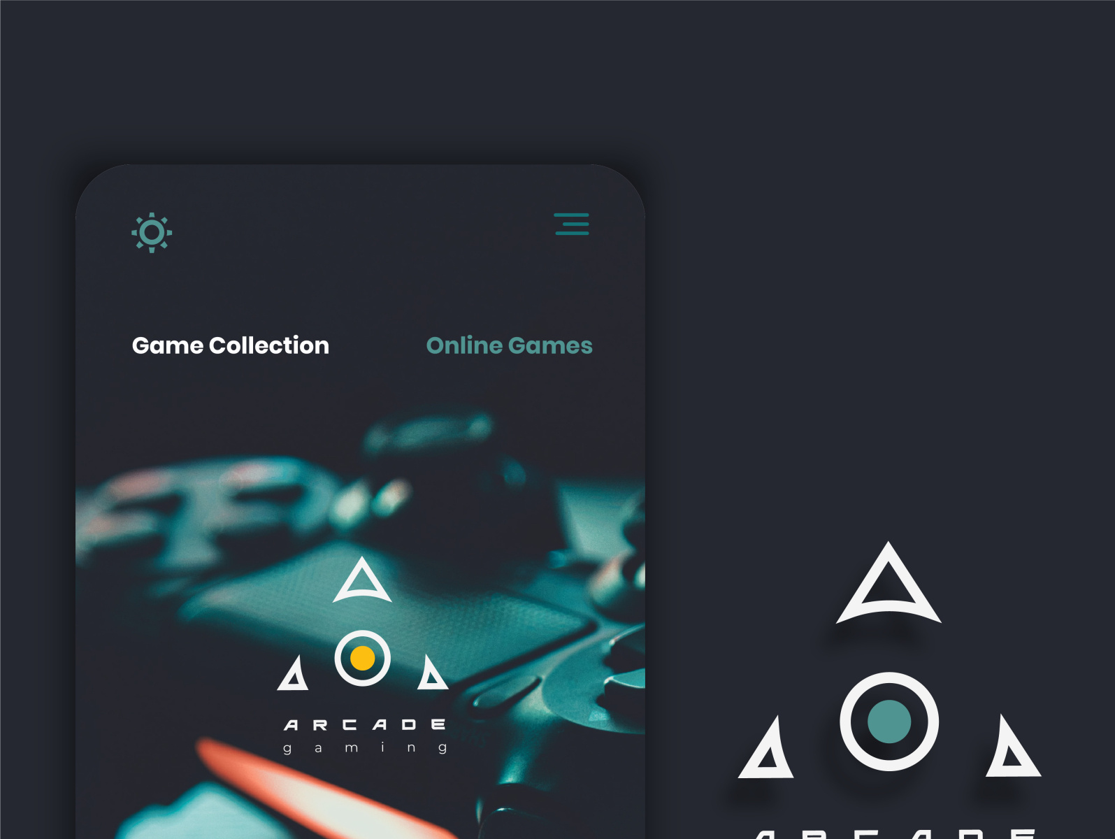 Arcade Gaming ui logo by Sushant Shrestha on Dribbble