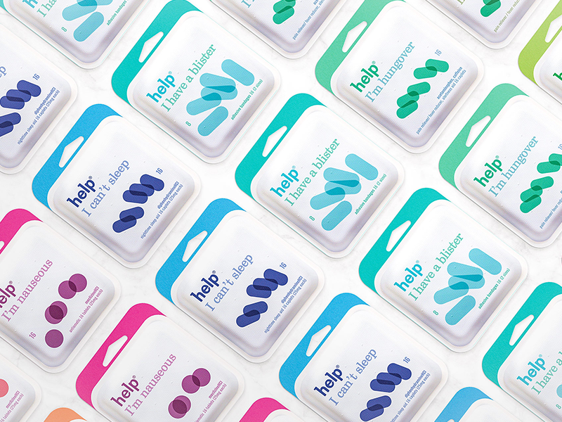 Help Remedies Paper Pack II by Nessen.Co / New Brand Methods™ on Dribbble