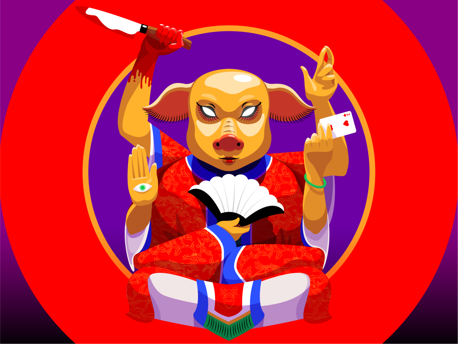 God of sin by Tú Bùi on Dribbble