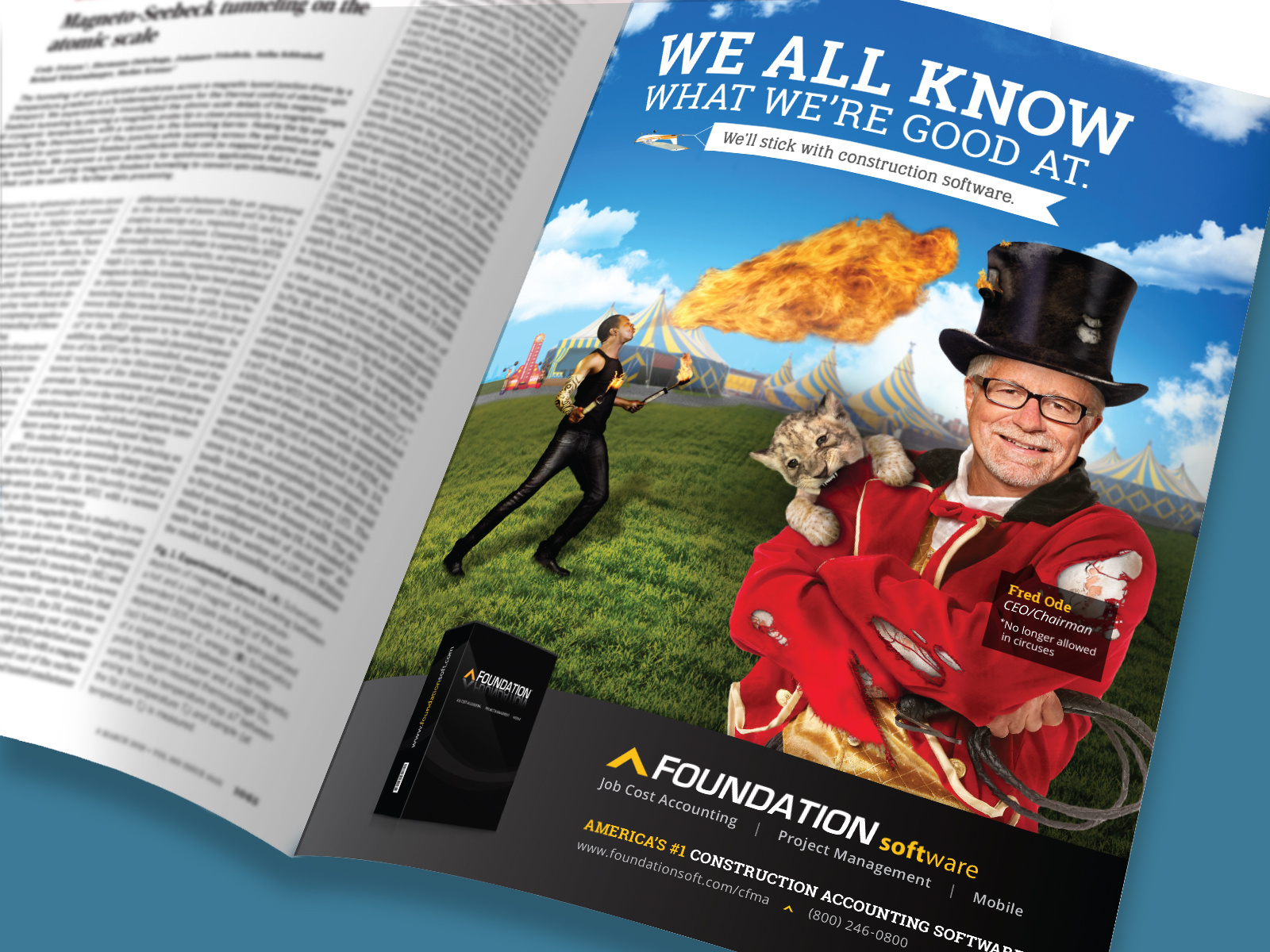 Foundation Software Advertisements by Michael Kovach on Dribbble