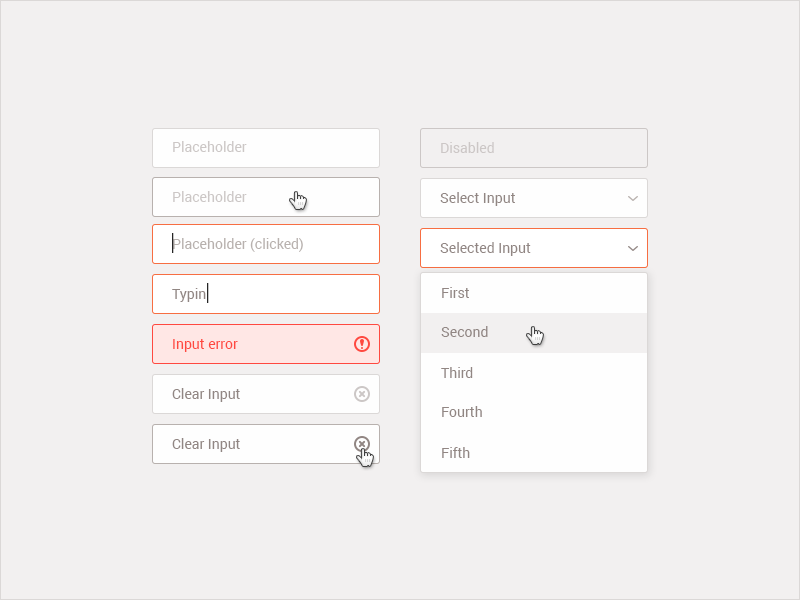 Inputs by Adrián Somoza for Aerolab on Dribbble