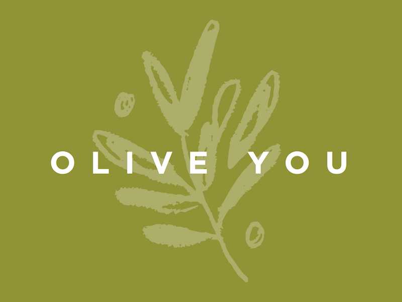 Olive You by Alisa Wismer on Dribbble